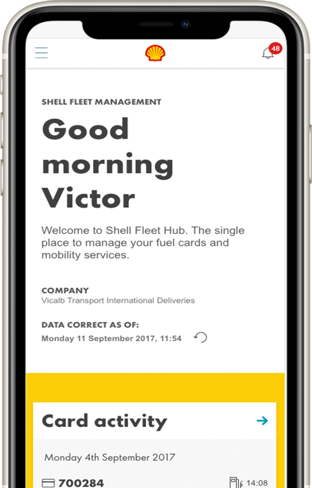 Shell Fleet Hub
